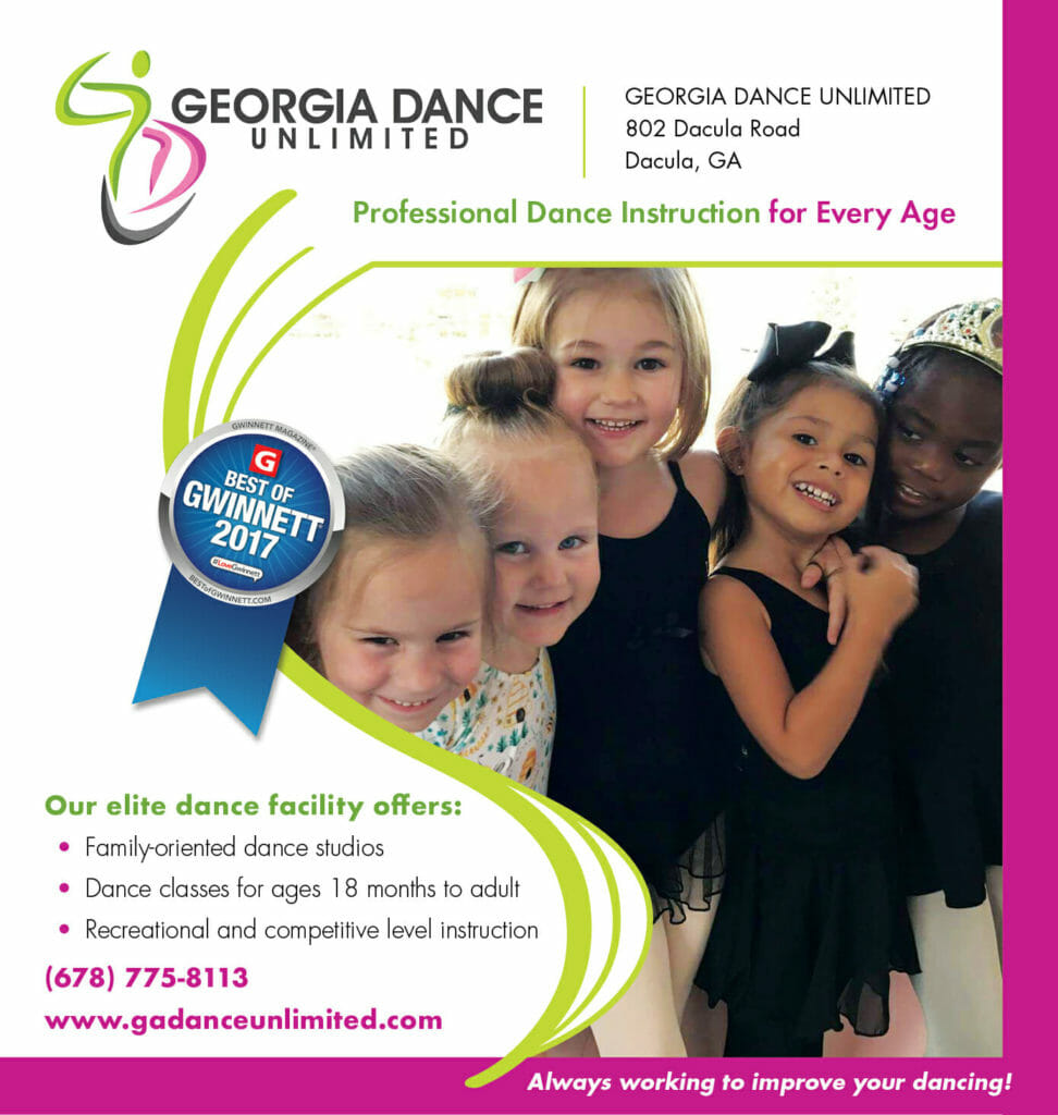 2018-2019 Fall Schedule - Georgia Dance Unlimited